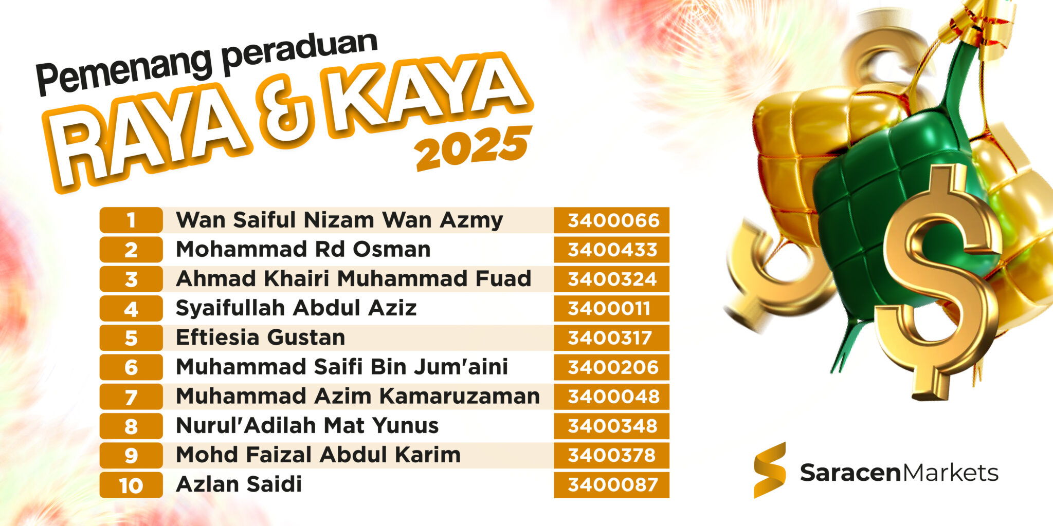 Raya & Kaya 2025 - SaracenMarkets